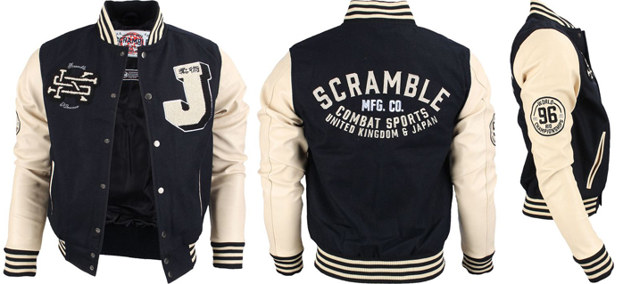 Scramble Jiu Jitsu Letterman Jacket | FighterXFashion.com