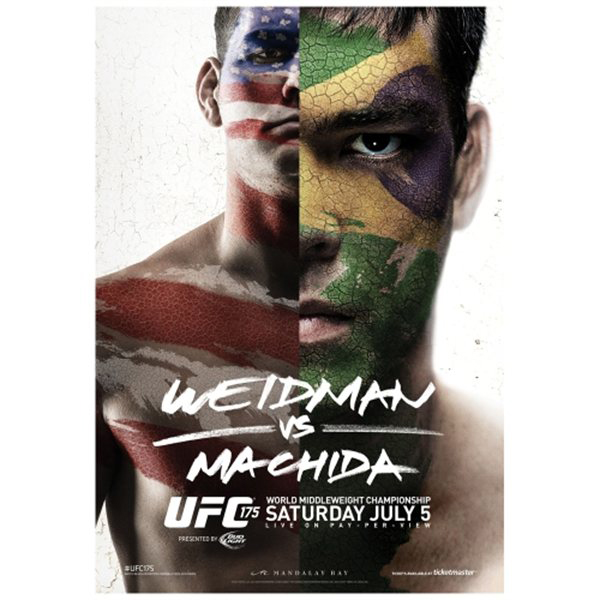 That time the UFC contracted DC comics to make the coolest fight poster ...