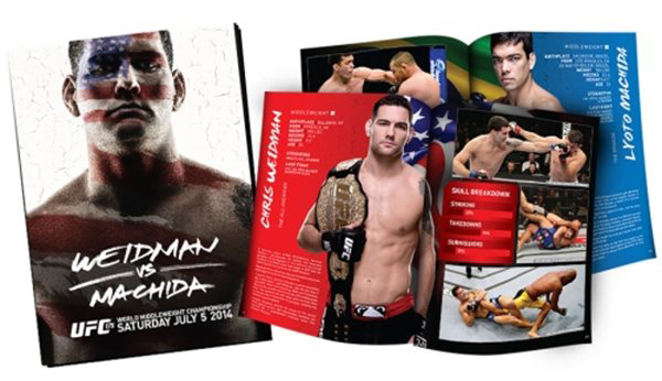 UFC 175 Collectibles Shirts Poster and Program | FighterXFashion.com