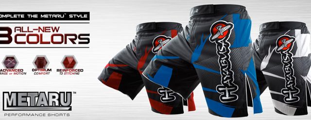 Hayabusa Metaru Performance Shorts New Colors Red White and Blue ...
