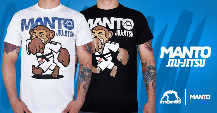 MANTO Jiu Jitsu Monkey Shirt | FighterXFashion.com