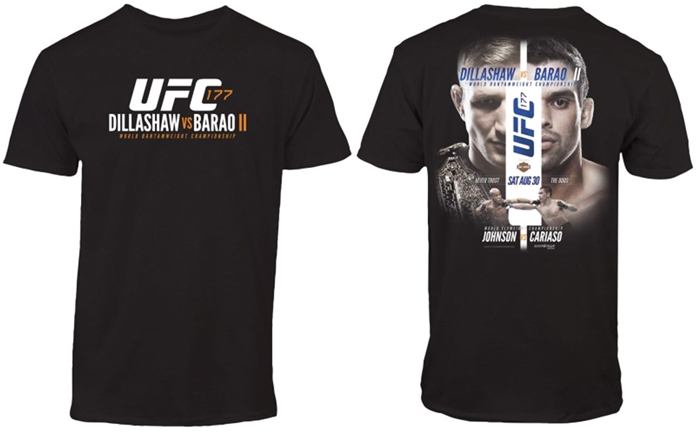 UFC 177 Event Shirt | FighterXFashion.com