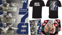 UFC 178 Collectibles Poster Program and Shirt | FighterXFashion.com