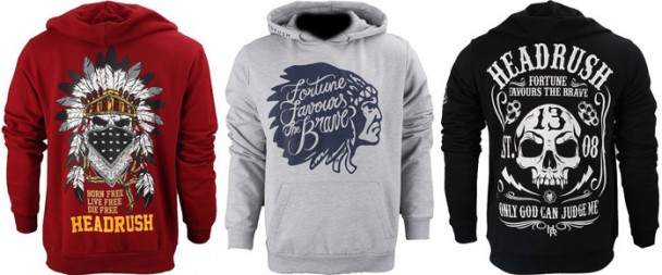 HEADRUSH Hoodies Fall 2014 Collection | FighterXFashion.com