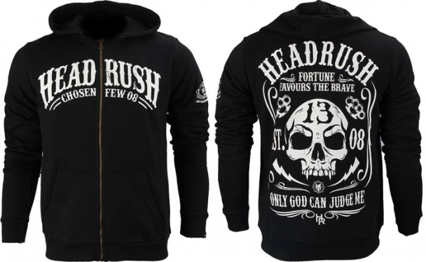 HEADRUSH Hoodies Fall 2014 Collection | FighterXFashion.com
