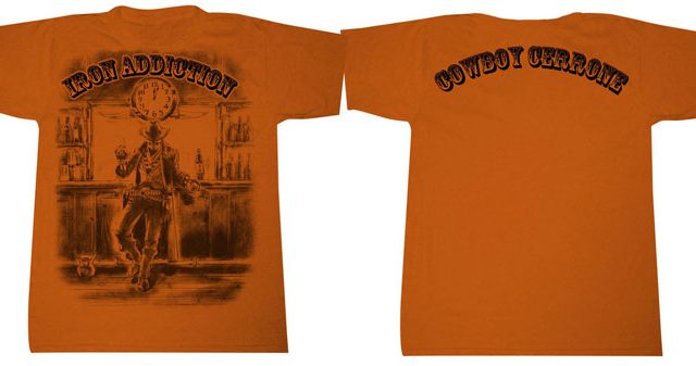 Iron Addiction Cowboy Cerrone Midnight Shirt | FighterXFashion.com