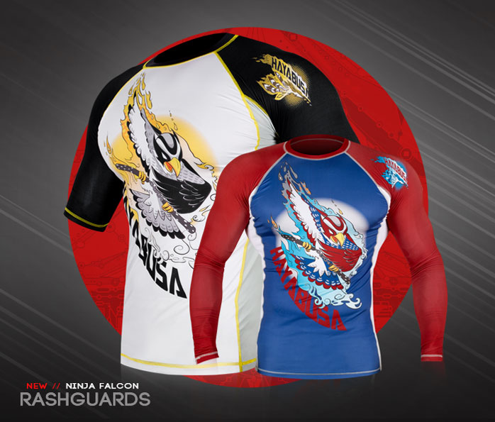 Hayabusa Ninja Falcon Rashguards | FighterXFashion.com