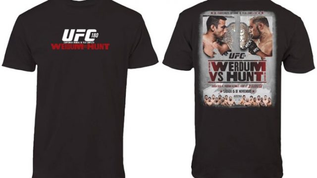 UFC 180 | FighterXFashion.com