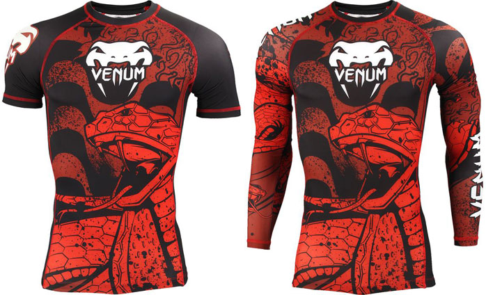 Venum Crimson Viper Rashguard | FighterXFashion.com