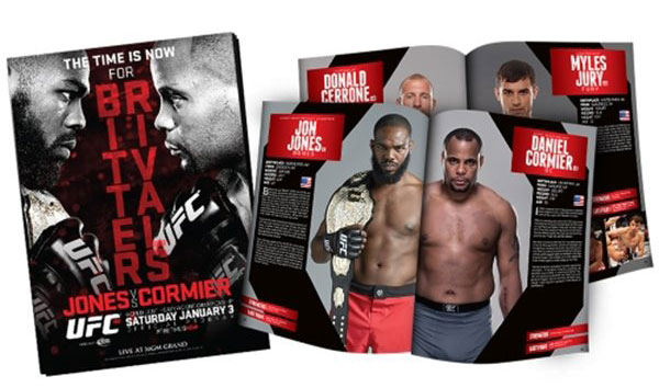 UFC 182 Collectibles Poster Program and Shirt | FighterXFashion.com