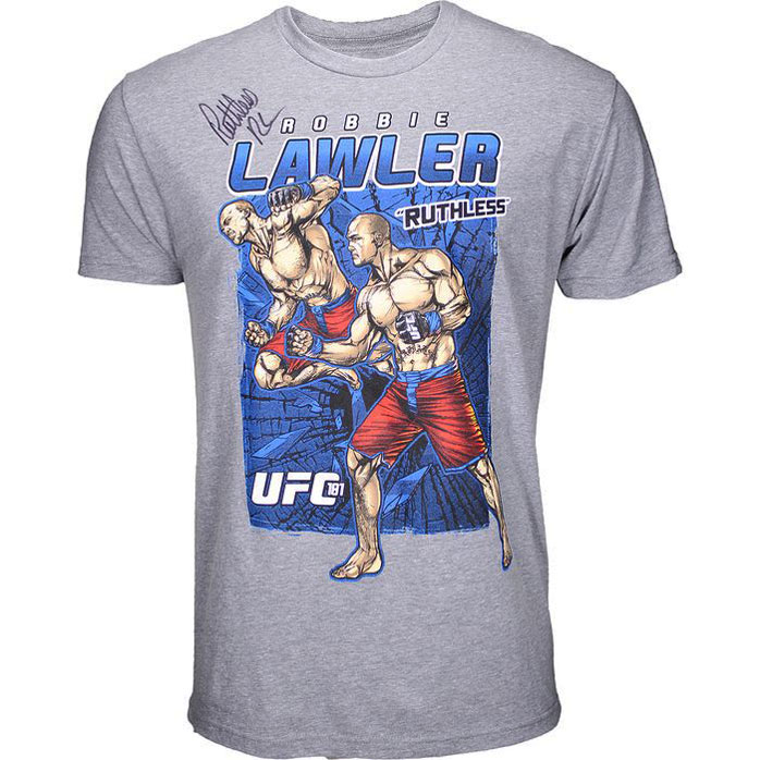 UFC 181 Limited Edition Signed Shirts Hendricks Lawler Pettis ...