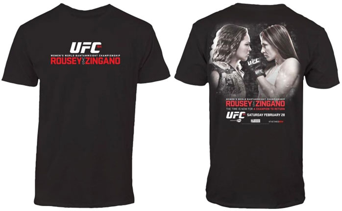 UFC 184 Event Shirt | FighterXFashion.com