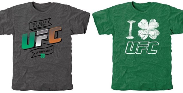 UFC St Patricks Day 2015 Shirts | FighterXFashion.com