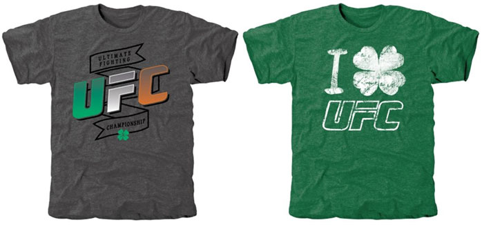 UFC St Patricks Day 2015 Shirts | FighterXFashion.com