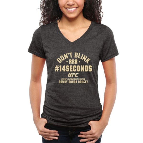 Ronda Rousey UFC 184 Champ Dont Blink Shirts | FighterXFashion.com