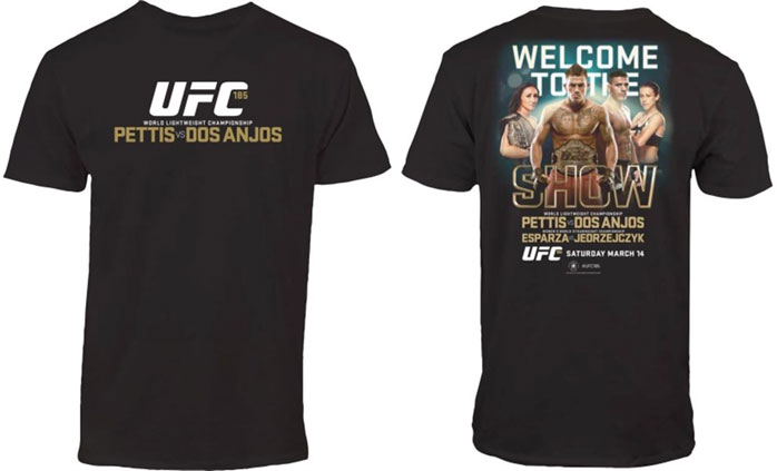 UFC 185 Event Shirt | FighterXFashion.com
