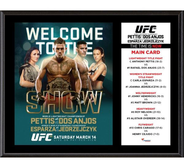 UFC 185 Collectibles and Memorabilia | FighterXFashion.com