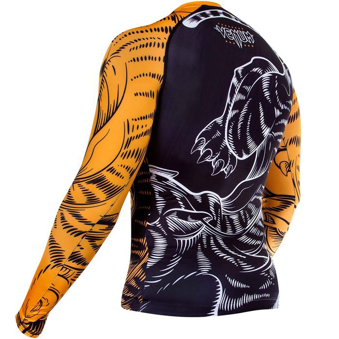 Venum Tiger Long Sleeve Rashguard | FighterXFashion.com