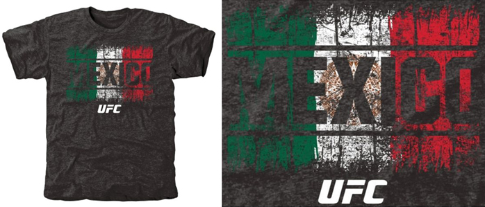 UFC Mexico Allegiance Shirt | FighterXFashion.com