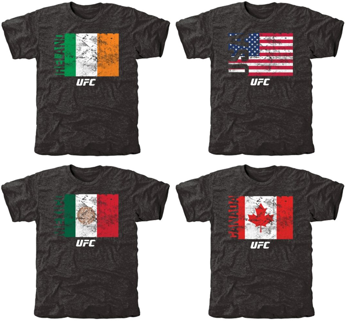 UFC Dedication Country Shirts | FighterXFashion.com