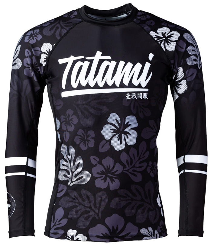 Tatami Hibiscus Rashguard | FighterXFashion.com