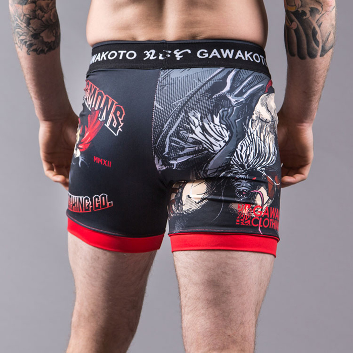 Gawakoto Conquer Your Demons Vale Tudo Shorts | FighterXFashion.com