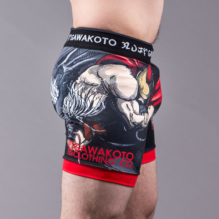 Gawakoto Conquer Your Demons Vale Tudo Shorts | FighterXFashion.com