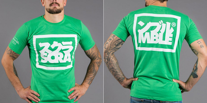 Scramble Split Logo Shirt | FighterXFashion.com