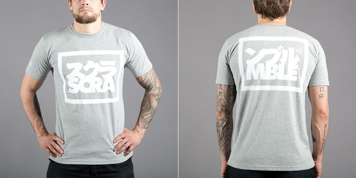 Scramble Split Logo Shirt | FighterXFashion.com