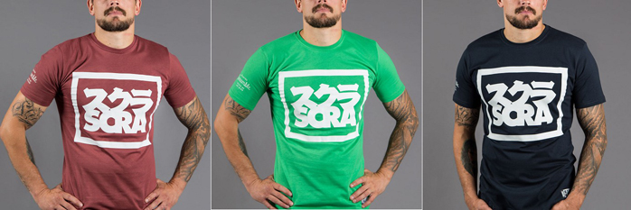 Scramble Split Logo Shirt | FighterXFashion.com