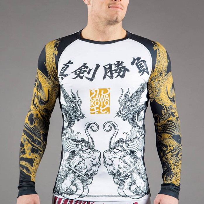 Scramble x Gawakoto Shinkenshoubu Rashguard | FighterXFashion.com