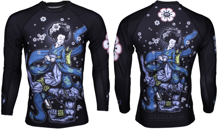 Meerkatsu Heavenly Footlock Rashguard | FighterXFashion.com