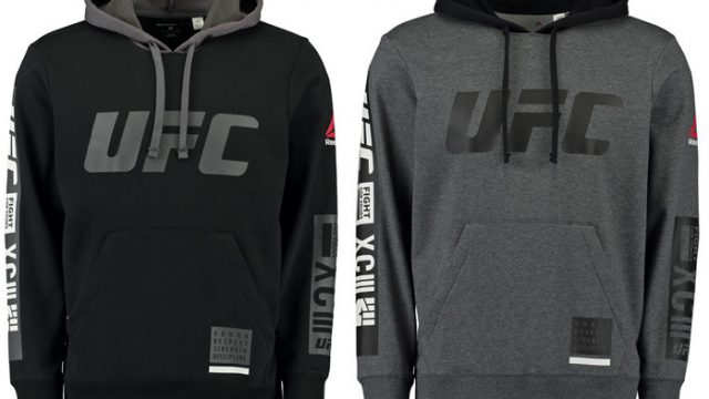 UFC Reebok Fan Logo Hoodie | FighterXFashion.com