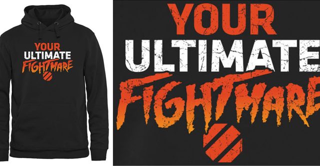 UFC Ultimate Fightmare Halloween Hoodie | FighterXFashion.com