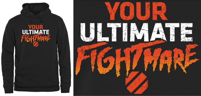 UFC Ultimate Fightmare Halloween Hoodie | FighterXFashion.com