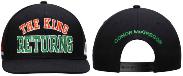 Conor McGregor UFC 194 Reebok The King Returns Hat | FighterXFashion.com