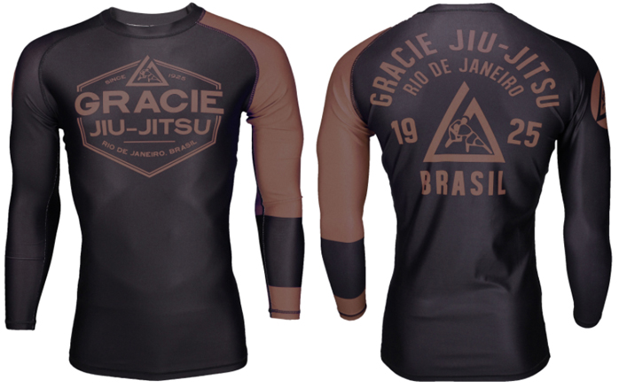 Gracie Jiu Jitsu Ranked Rashguards | FighterXFashion.com