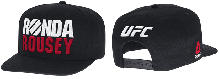 Ronda Rousey UFC Reebok Snapback Hats | FighterXFashion.com