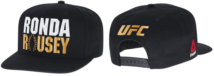 Ronda Rousey UFC Reebok Snapback Hats | FighterXFashion.com