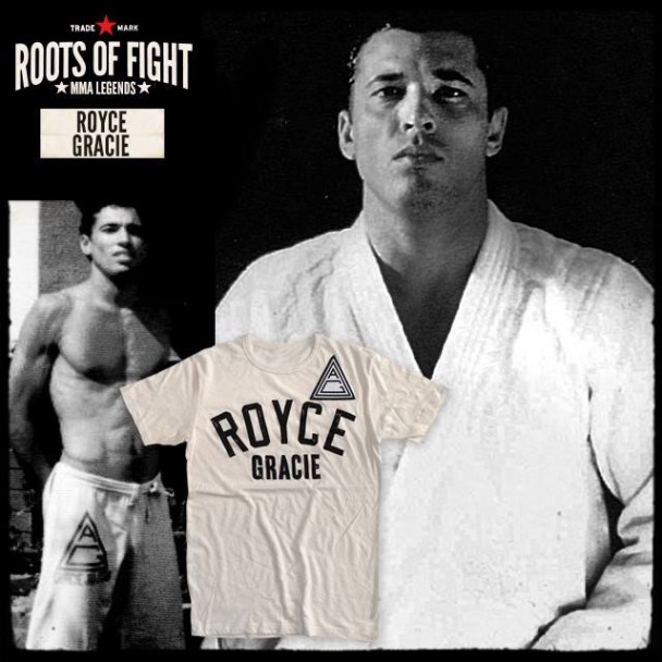 Royce Gracie Roots of Fight MMA Legends Shirt | FighterXFashion.com