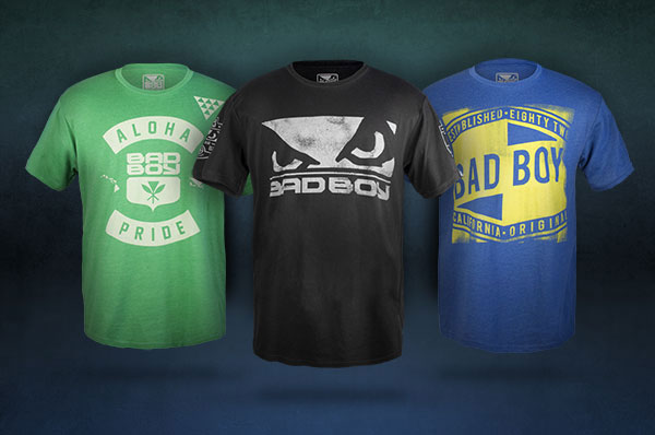 Bad Boy MMA Shirts Spring 2016 | FighterXFashion.com