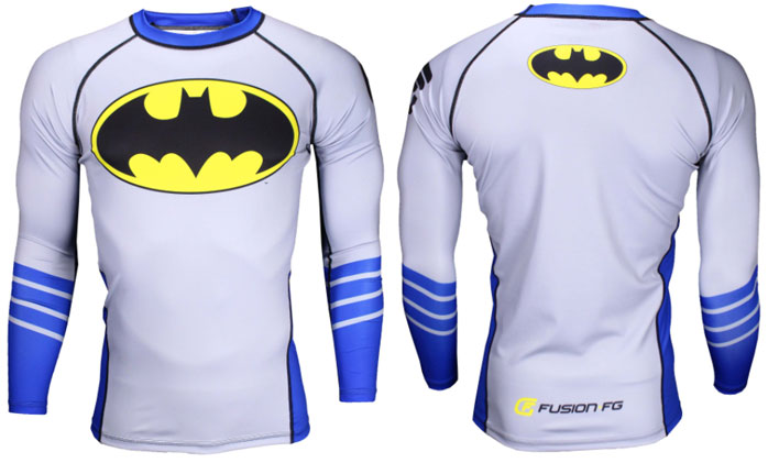 Fusion Fight Gear Batman Rashguards | FighterXFashion.com