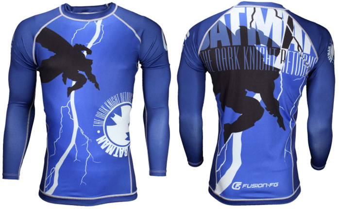 Fusion Fight Gear Batman Rashguards | FighterXFashion.com