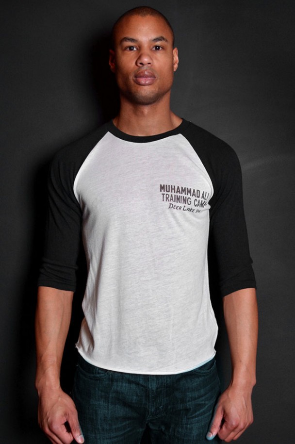 Roots of Fight Muhammad Ali Float Quote Raglan Shirt | FighterXFashion.com