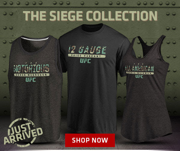 UFC Siege Fighter Shirts | FighterXFashion.com