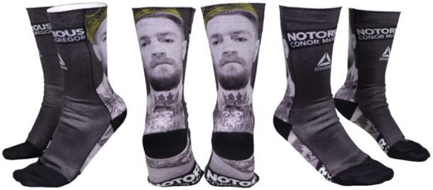Conor McGregor Reebok UFC Socks | FighterXFashion.com