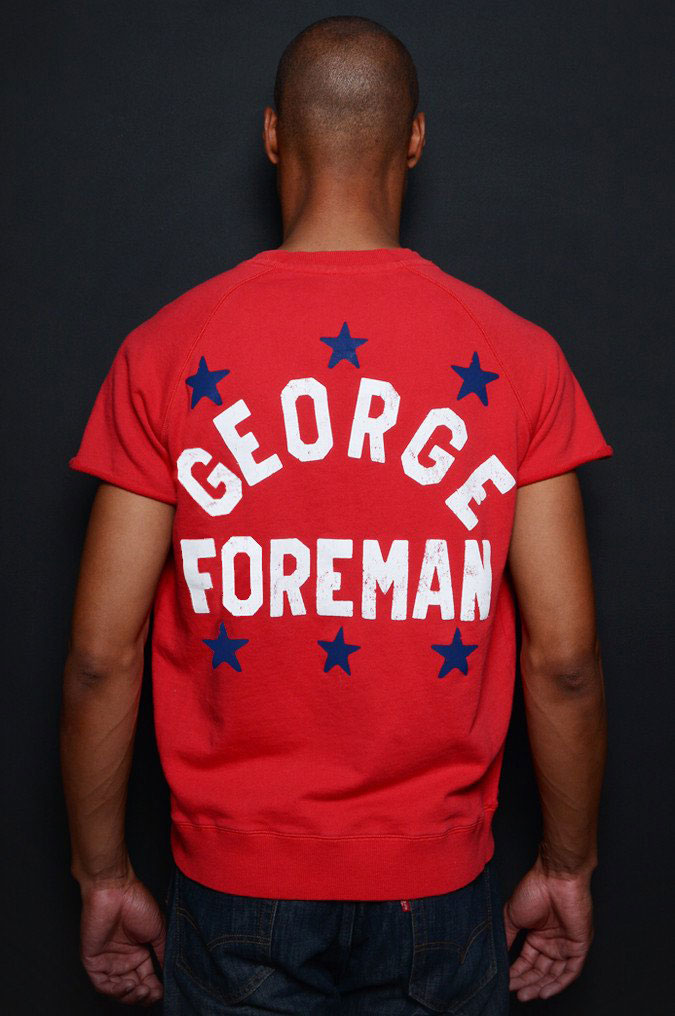 Roots of Fight George Foreman Cut Off Sweatshirt | FighterXFashion.com