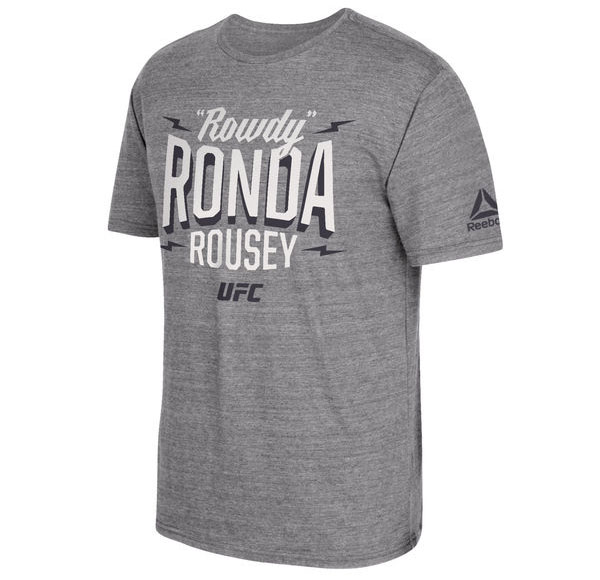 Ronda Rousey UFC 207 Reebok Stacked Shirt | FighterXFashion.com