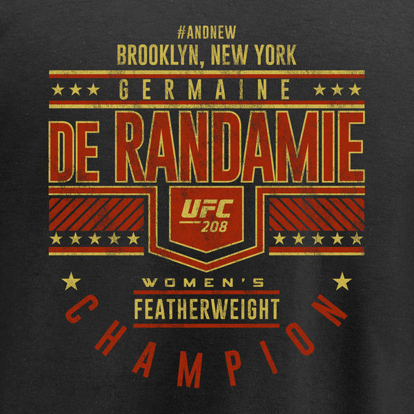 Germaine de Randamie UFC 208 Champion Shirt | FighterXFashion.com