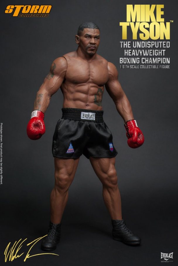 Mike Tyson Actiuon Figure by Storm Collectibles | FighterXFashion.com